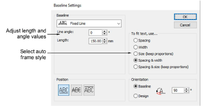 Baseline settings | Better Wilcom Docs Site
