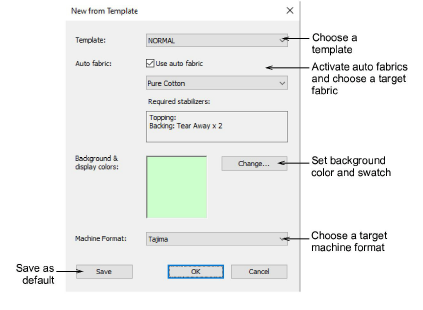 Create designs from templates | Better Wilcom Docs Site