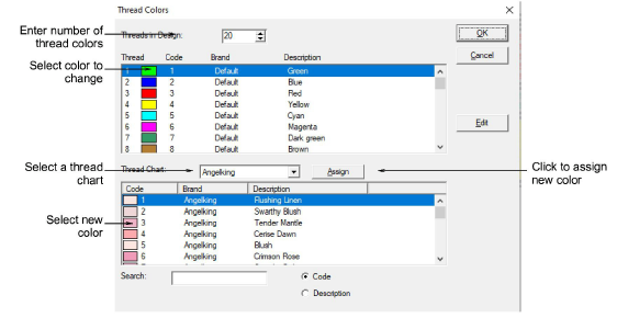 Change thread colors | Better Wilcom Docs Site